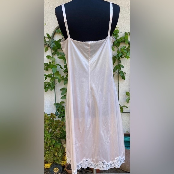 Bali | Intimates & Sleepwear | Vintage Bali Lace Slip Dress Knee Length ...